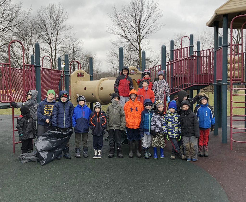 Spencerport Cub Scout Pack 92 participates in annual Park Clean-Up Day ...