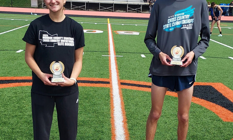 Alex Briggs and Evan Lacey were recipients of the Bob Goodell Memorial ...
