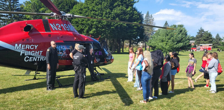 Spencerport FD welcomes Mercy Flight Central – Westside News
