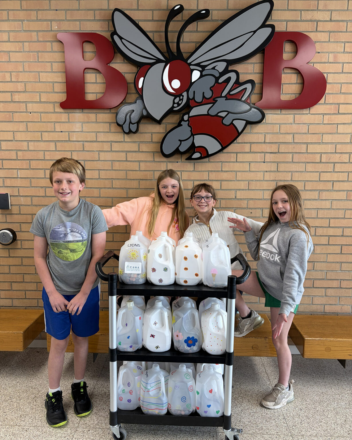 Byron-Bergen Students Collect Over $1,000 in Coins – Westside News